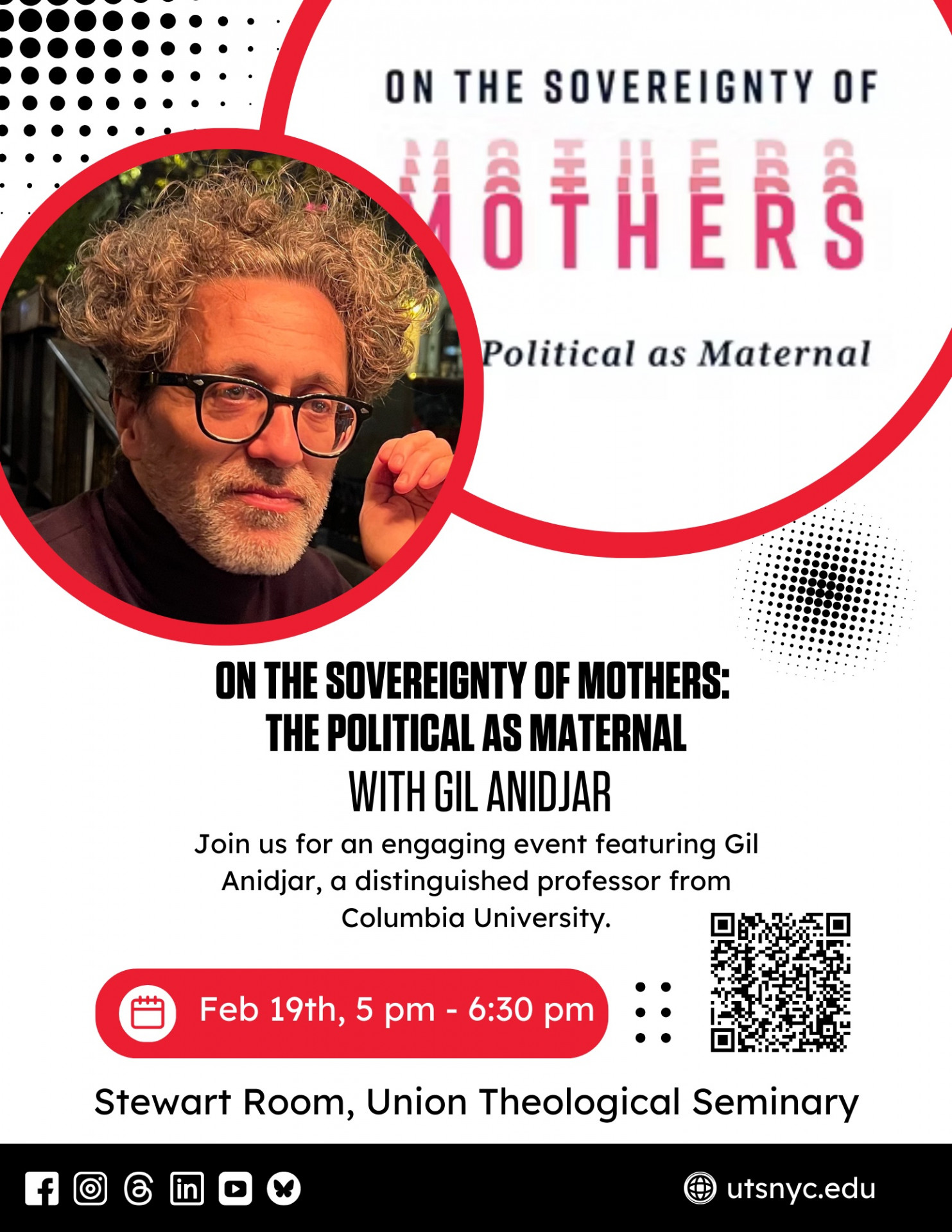 On the Sovereignty of Mothers with Gil Anidjar | Department of Religion